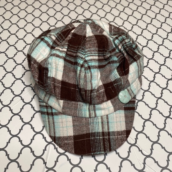 Justice | Accessories | Justice Hat Plaid Pattern In ...